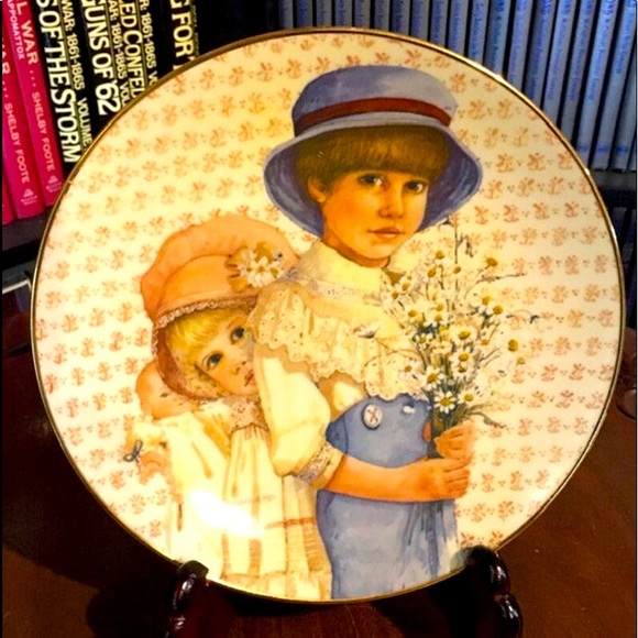 Jan Hagara | Accents | China Plate Daisies From Jimmy By Jan Hagara Old ...